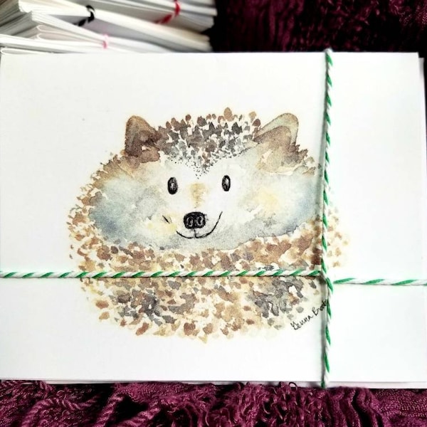 Handmade Hedgehog - Etsy