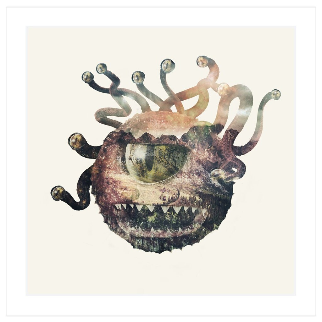 Beholder D&D Wall Art / Dungeons And Dragons Gift / Dnd Print | Etsy