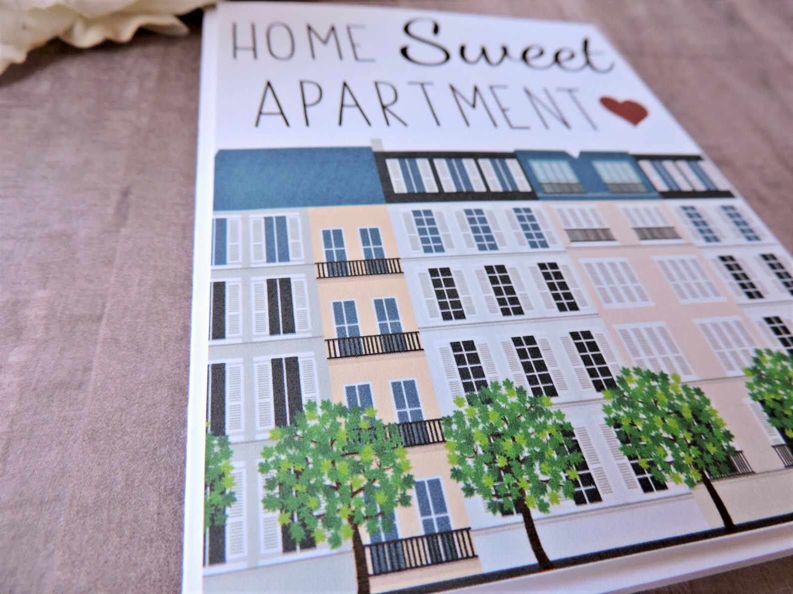 Home Sweet Apartment Card Apartment Card New Home Card | Etsy