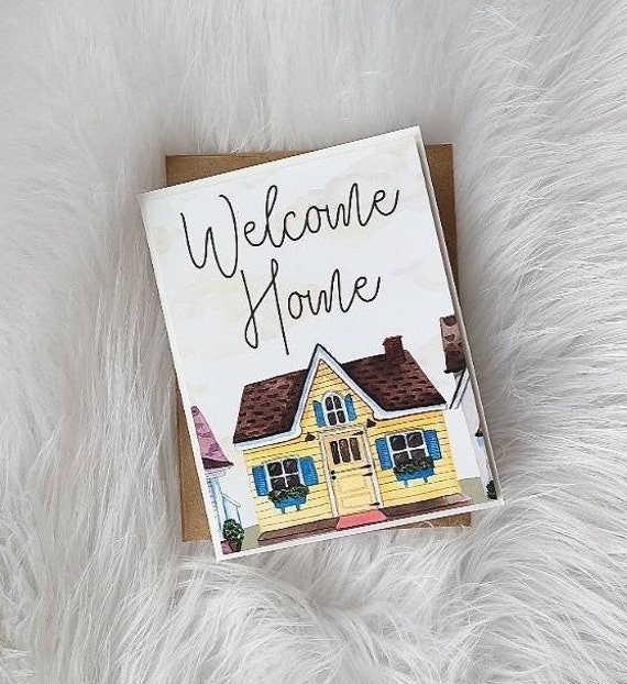 Welcome Home Card Housewarming Gift New Home Card New | Etsy