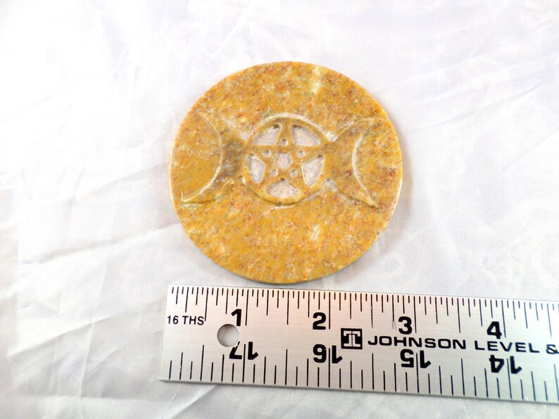 Hand-carved Soapstone Pentagram - Etsy