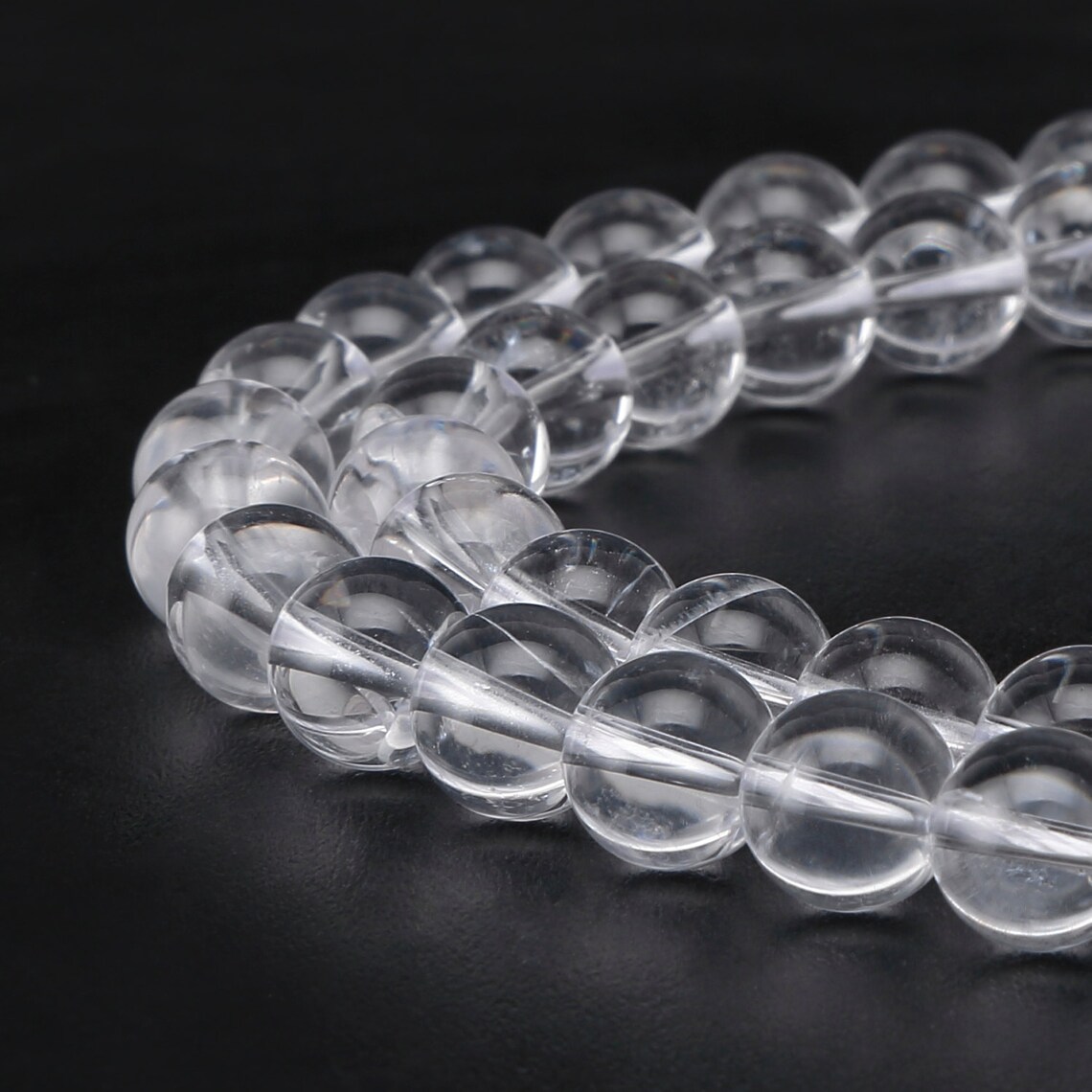 Clear Quartz Smooth Round Beads Size 4mm 6mm 8mm 10mm 12mm - Etsy