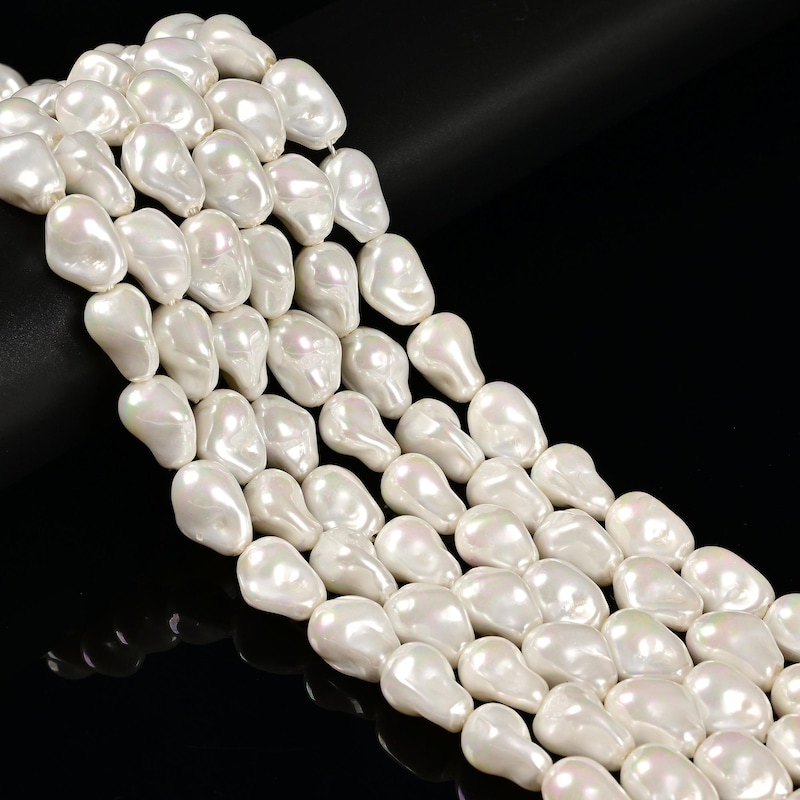 Baroque 20 Mm Pearls - Etsy