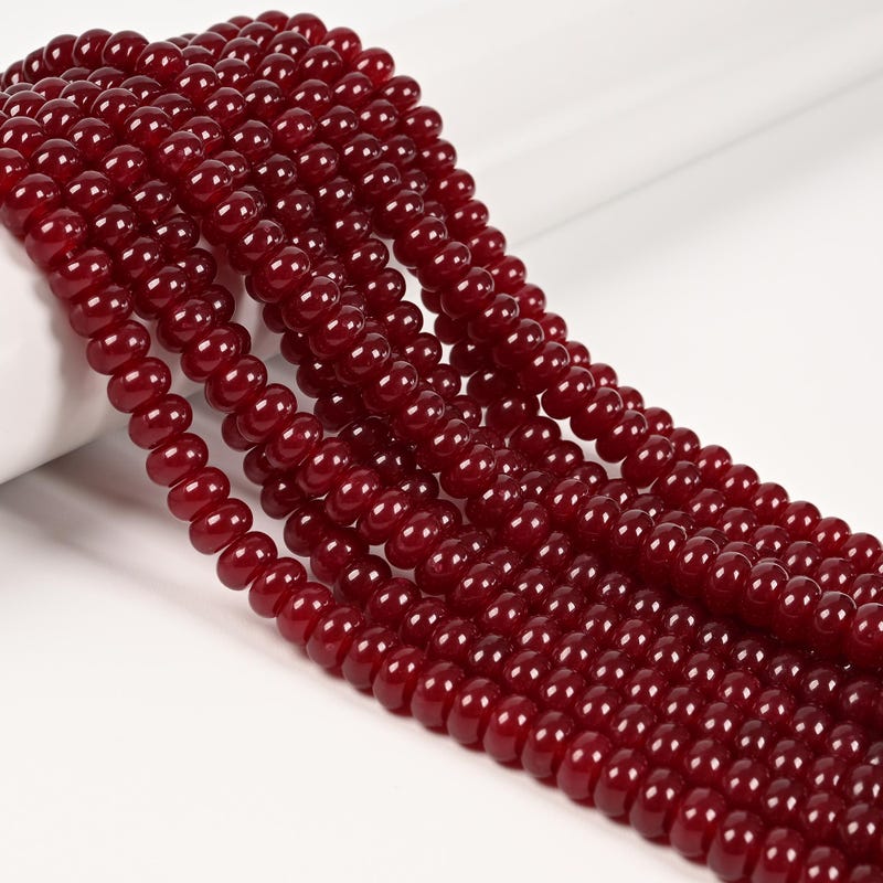Red Jade Gem Jewelry - Etsy