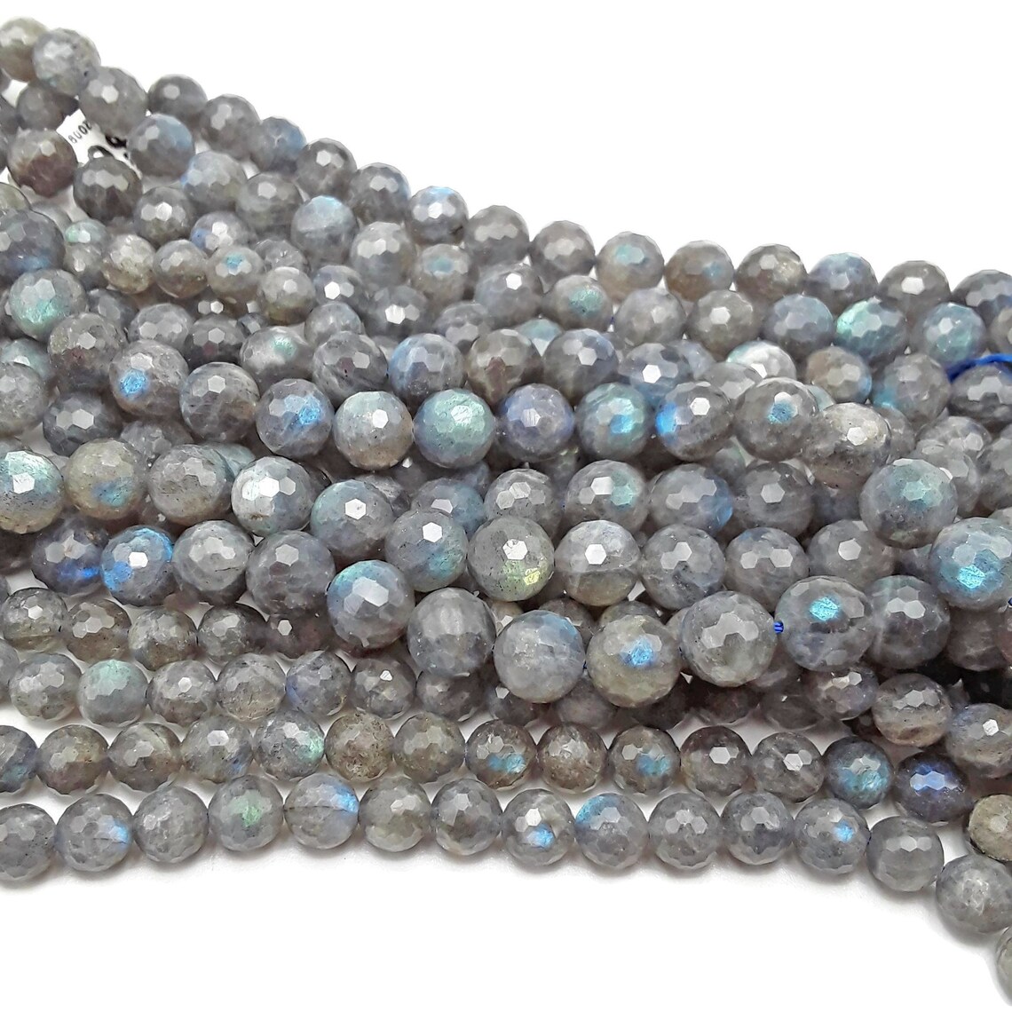Natural Labradorite Hard Cut Faceted Round Beads 6mm 7mm 8mm - Etsy
