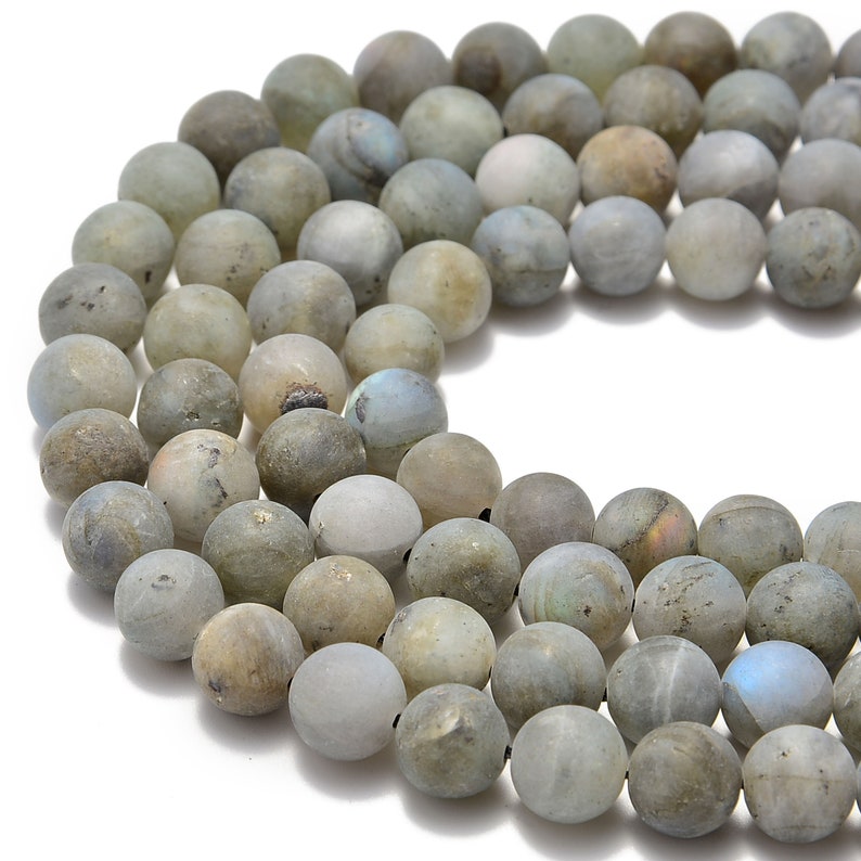 Labradorite Matte Round Beads 6mm 8mm 10mm 12mm 15.5 - Etsy