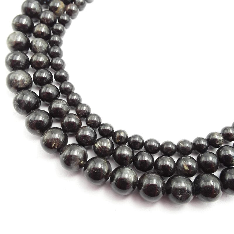 Nuummite Beads - Etsy