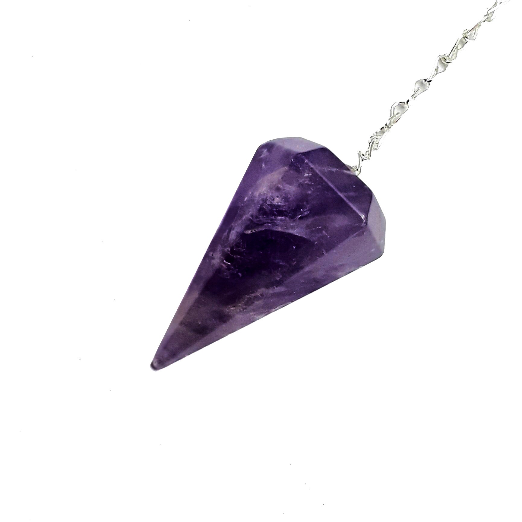 Amethyst Pendulum Pendant Healing Point Approx 40x18mm With - Etsy