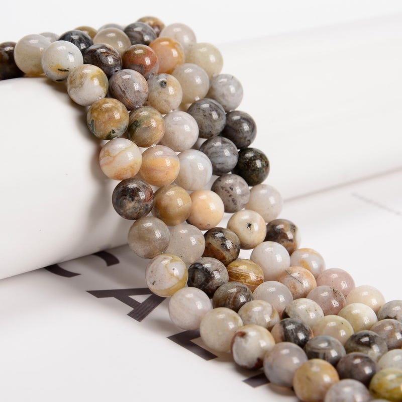 Bamboo Leaf Agate - Etsy