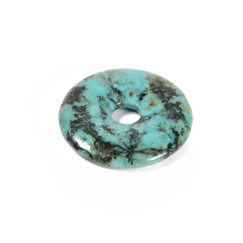 Turquoise Circle Beads - Etsy