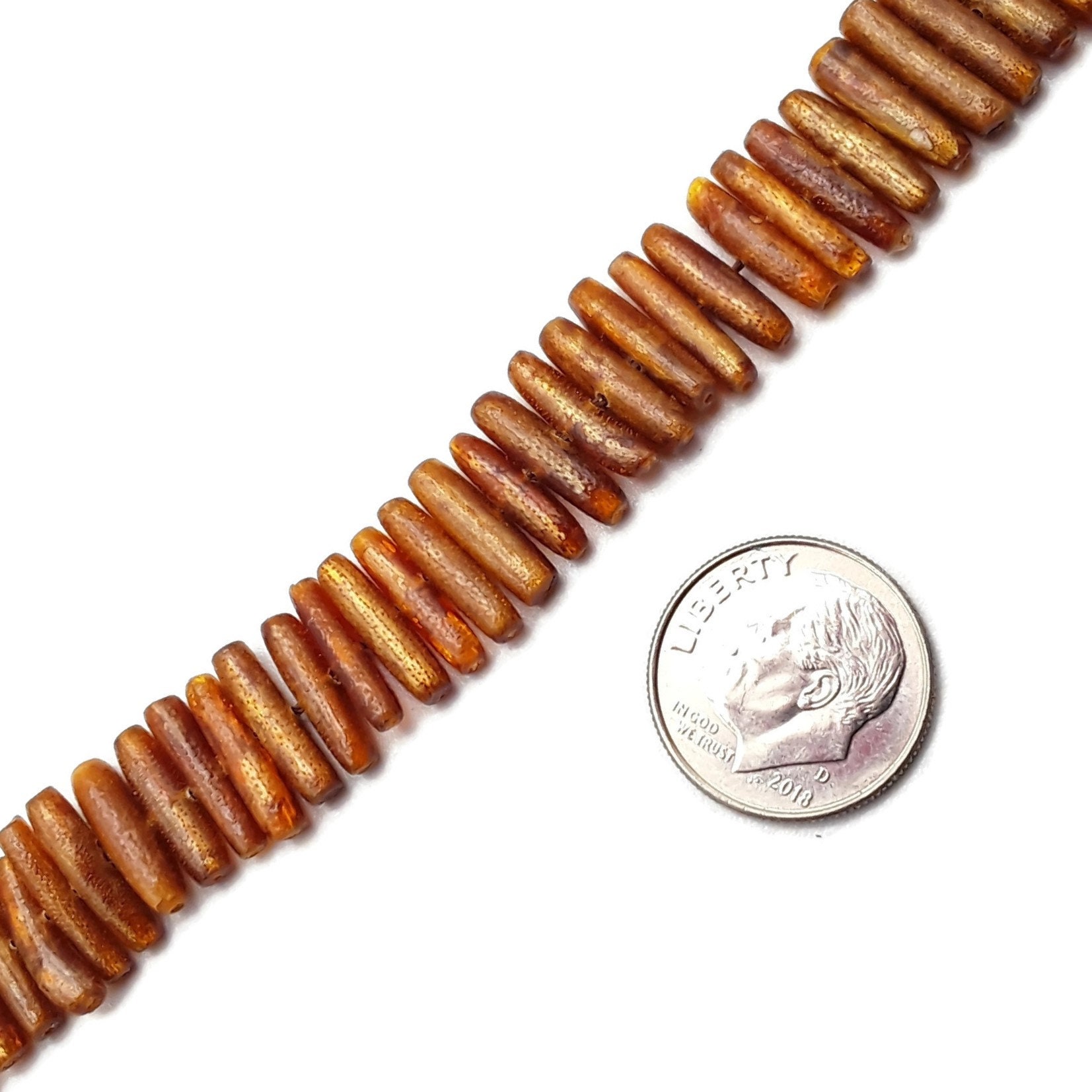 Small Golden Coral Branch Tube Sticks Beads Approx 2x12mm | Etsy