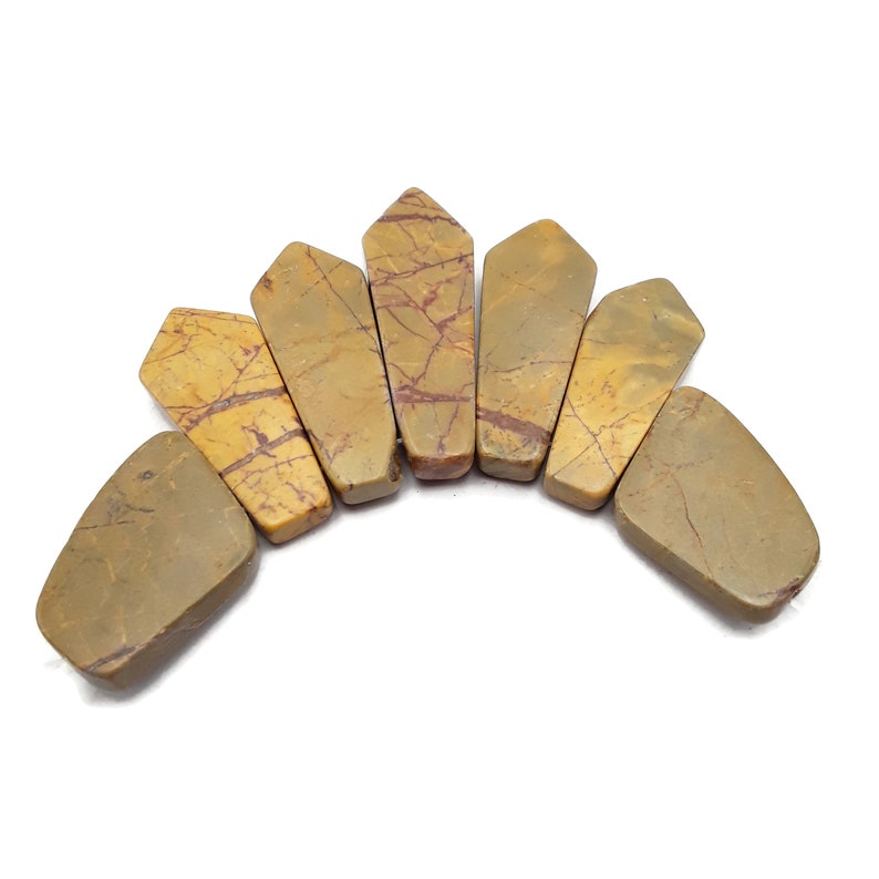 Natural Autumn Jasper Graduated Arrow Shape Set Size Approx | Etsy