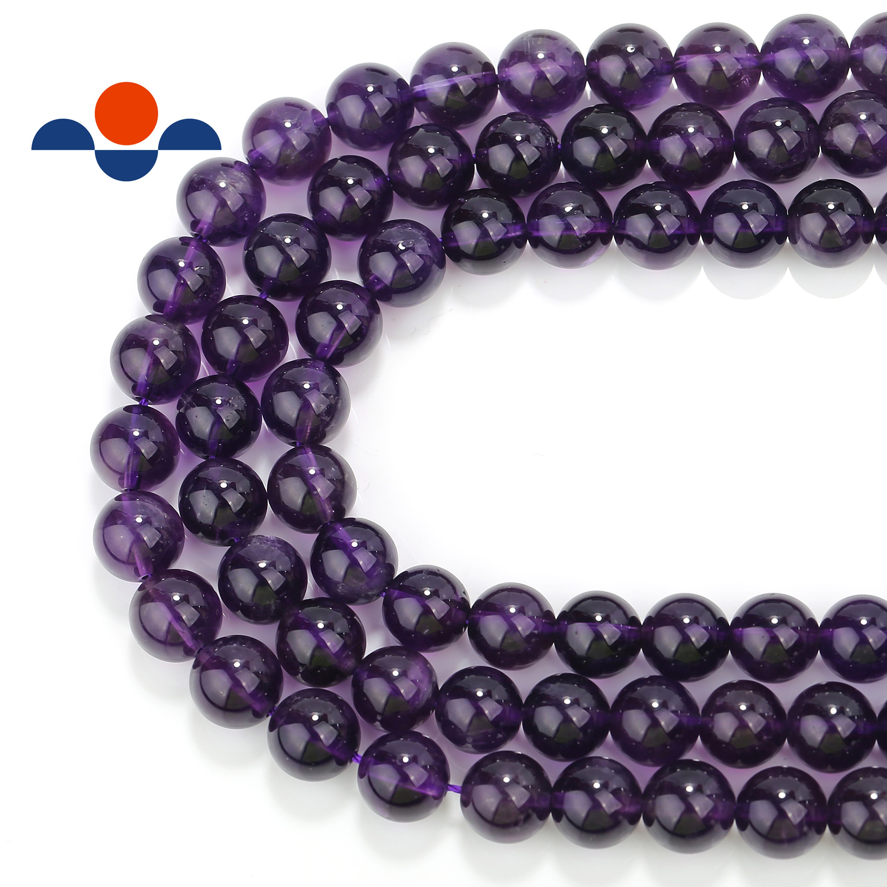 Natural Grade AAA Amethyst Smooth Round Beads 6mm 8mm 10mm - Etsy