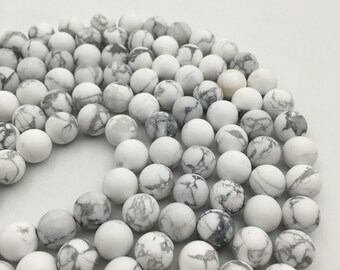 Matte White Beads - Etsy
