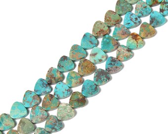 Turquoise Triangle Beads - Etsy