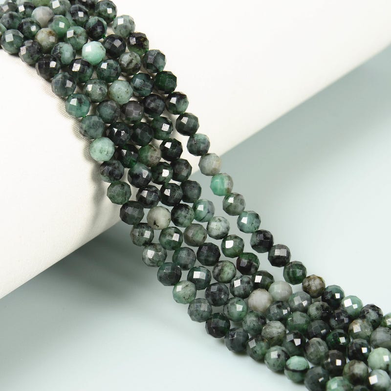 3 4 Emerald Beads - Etsy