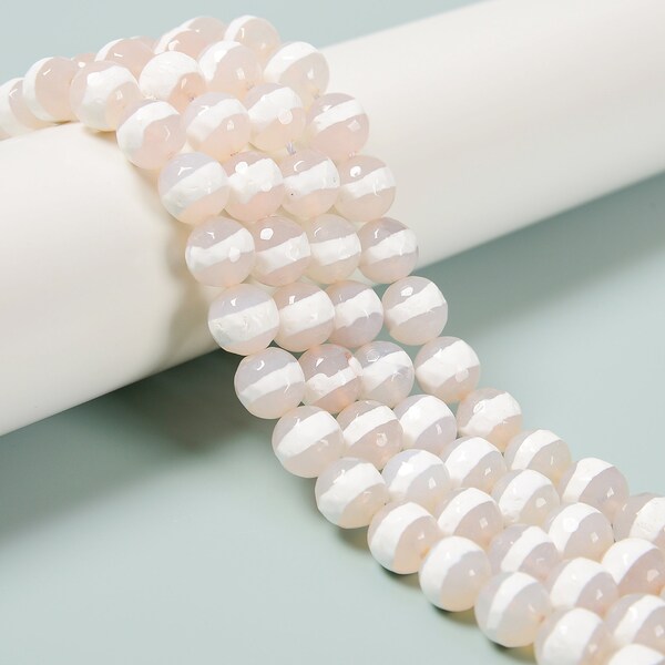 White Stone Beads - Etsy