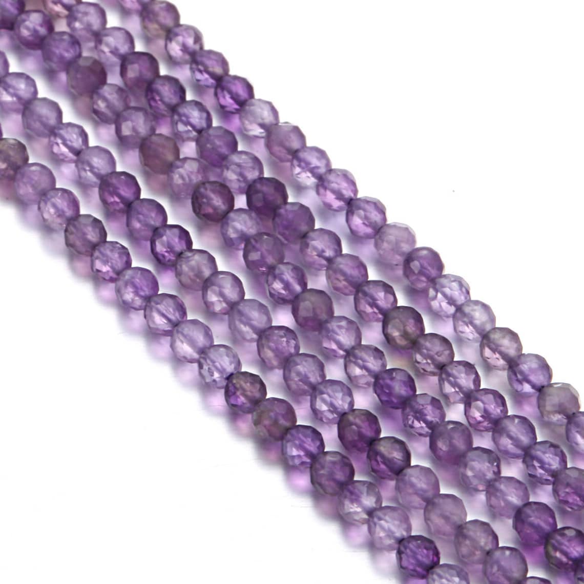 Amethyst Faceted Round Beads 2mm 3mm 4mm 15.5 Strand - Etsy