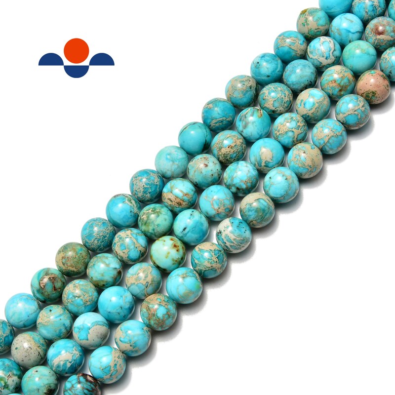 Blue Jasper Beads - Etsy