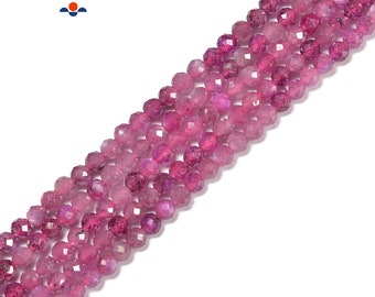 Ruby Round Beads | Etsy