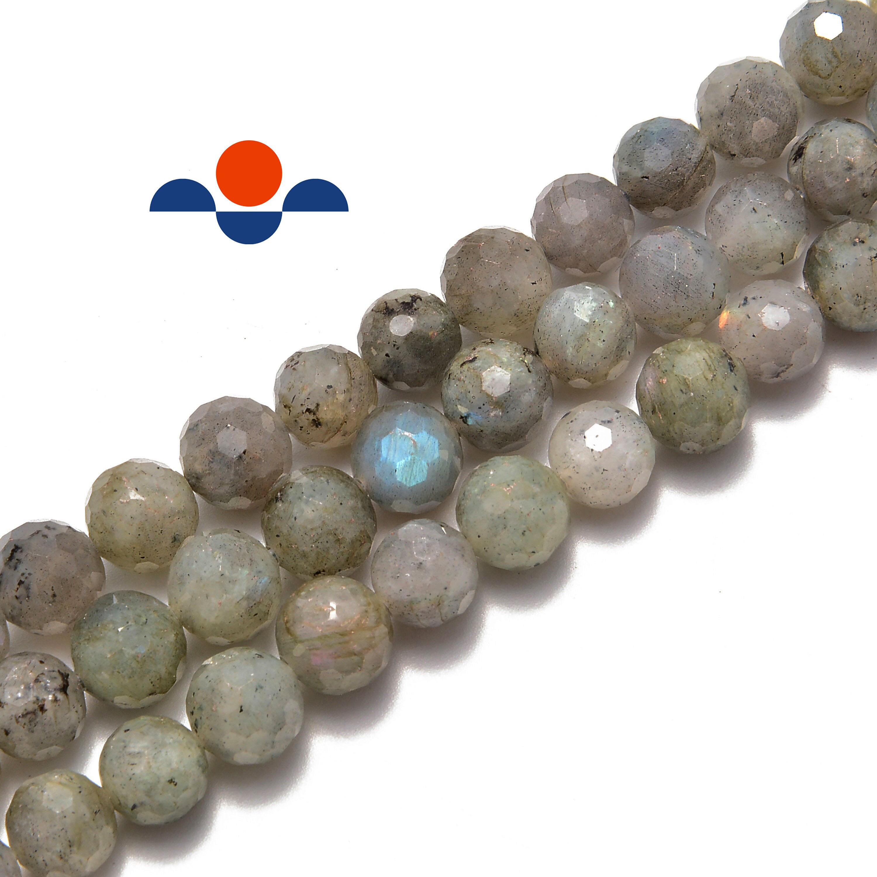 Gray Labradorite Hard Cut Faceted Round Beads 6mm 8mm 10mm - Etsy Australia