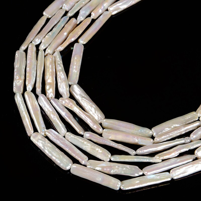 Biwa Pearl Necklace - Etsy