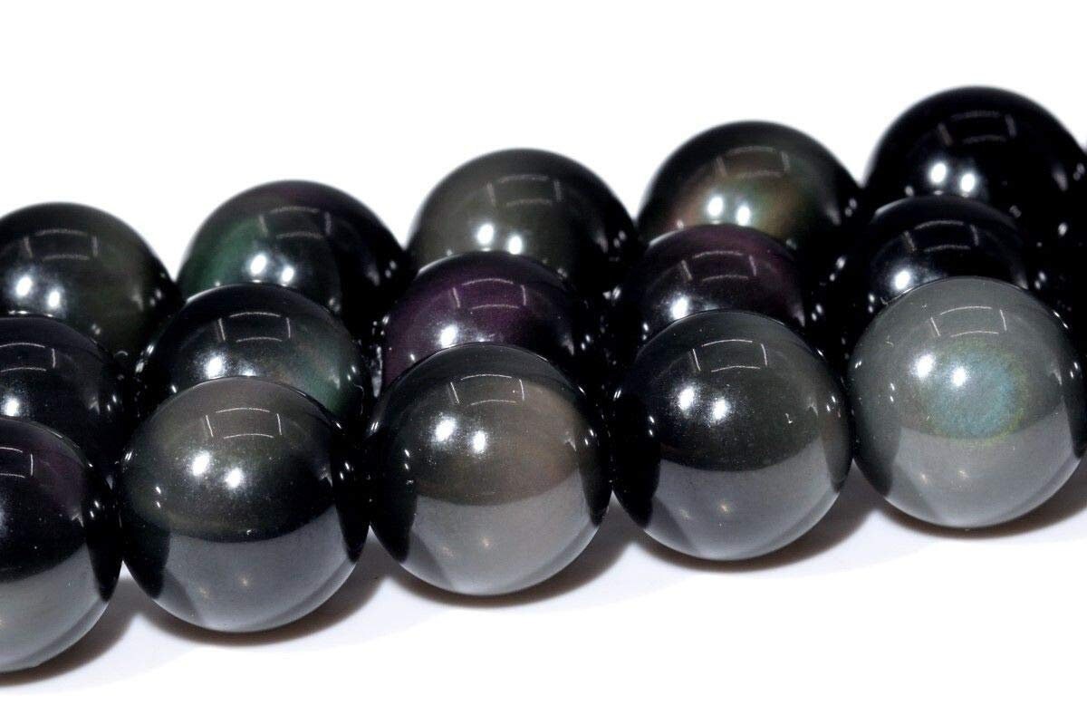 Rainbow Obsidian Smooth Round Beads 4mm 6mm 8mm 10mm 12mm - Etsy
