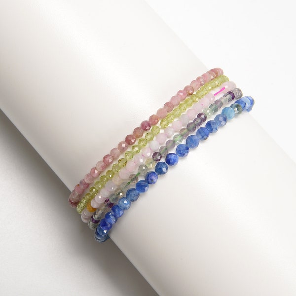 Gemstone Bracelet - Etsy