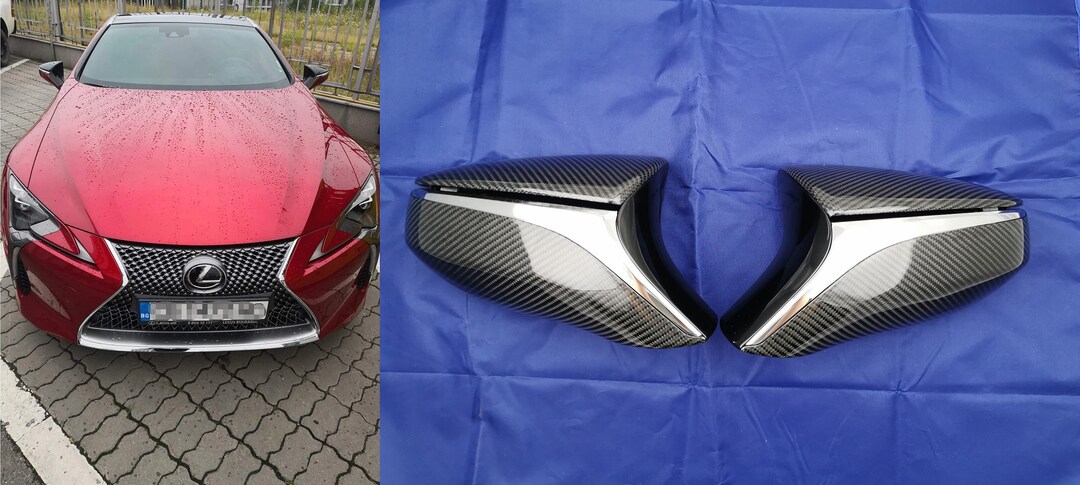 LEXUS LC 500 Replacement Carbon Fiber Mirror Covers RHD - Etsy