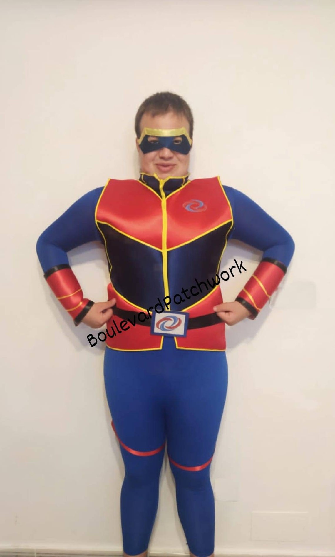 Adult Captain Man Costume Kid Danger Henry Danger Costume | Etsy