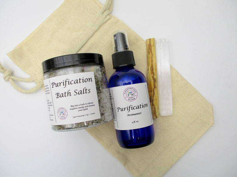 Purification Bath Salt Kit / Purification Ritual Bath Salt ...