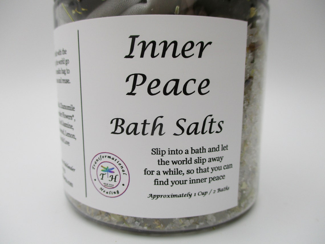 Inner Peace Bath Salt / Peaceful Ritual Bath Salts / Baths - Etsy