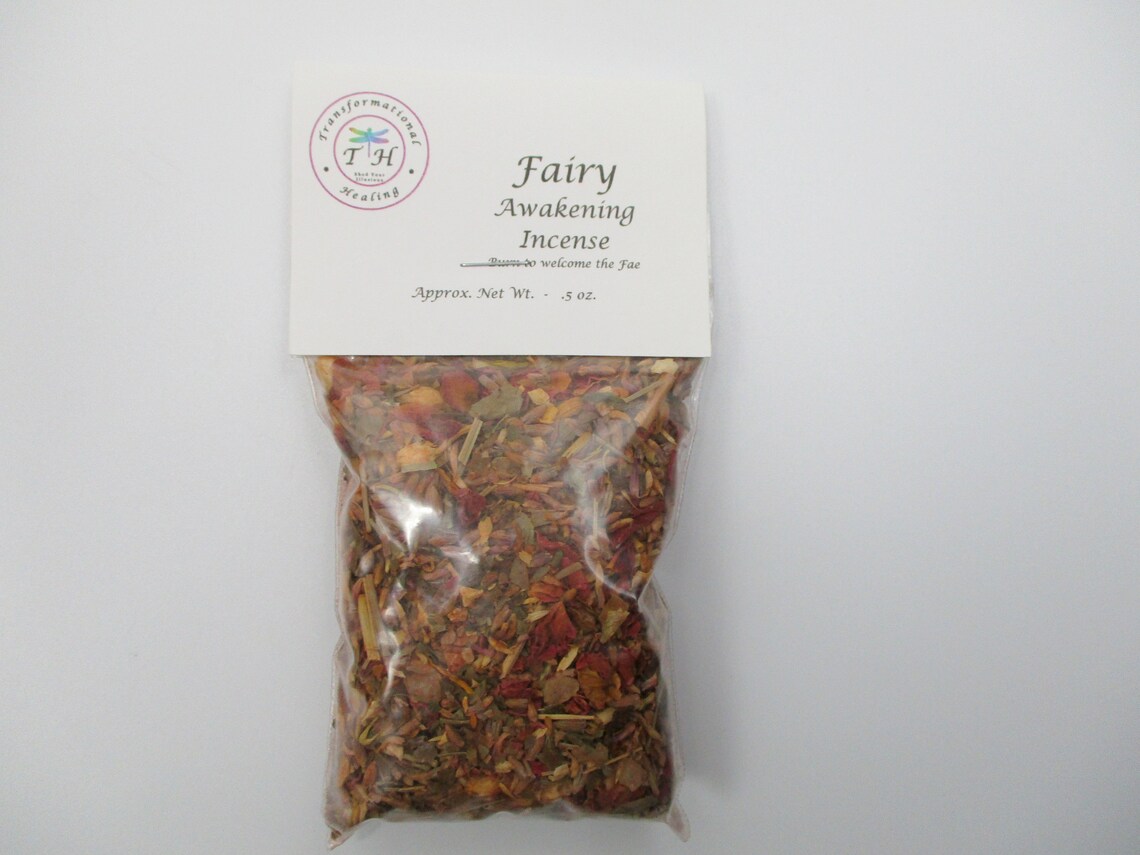 Fairy Awakening Incense - Fey, Fae, Faerie Calling - Loose, Herbs ...