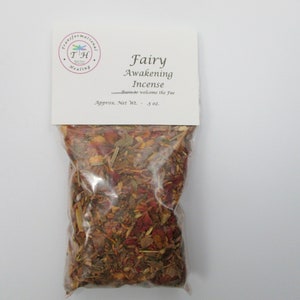 Fairy Awakening Incense - Fey, Fae, Faerie Calling - Loose, Herbs ...
