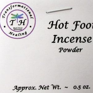 Hot Foot Incense Powder - Protection Incense, Warding Spell, Spiritual ...