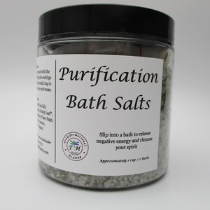 Purification Bath Salt Kit / Purification Ritual Bath Salt ...