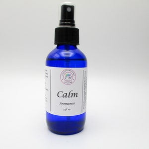 Calm Aromatherapy Spray - Calming Mist - Meditation Aid, Relaxation ...