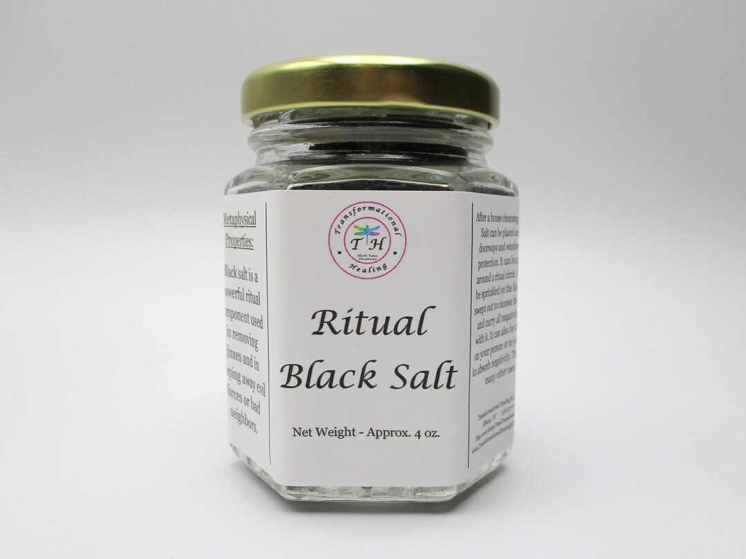 Ritual Black Salt for Protection - Remove Jinxes, Repel Evil, Magic ...