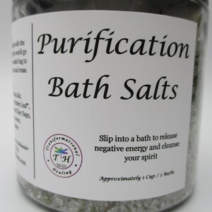 Purification Bath Salt Kit / Purification Ritual Bath Salt ...
