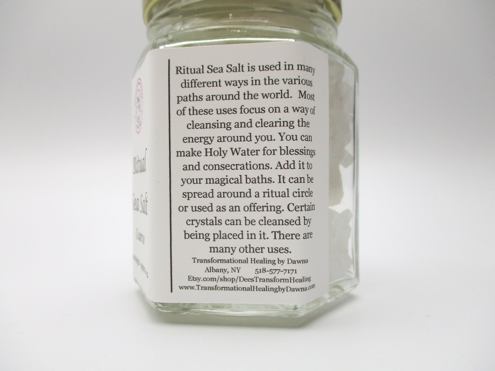 Ritual Sea Salt - Coarse Sea Salt - Crystal Cleansing, Purification ...