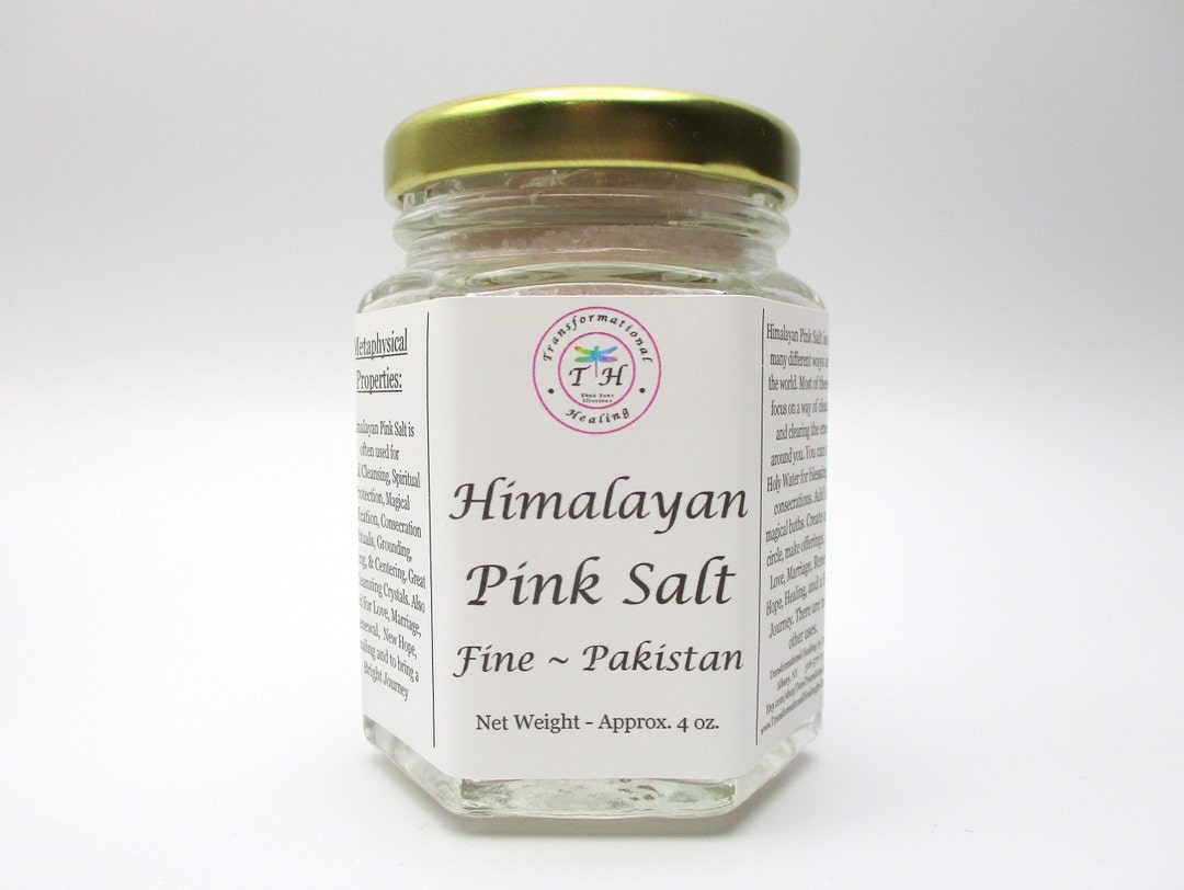 Himalayan Pink Salt - Fine Sea Salt - Ritual Cleansing, Spiritual ...