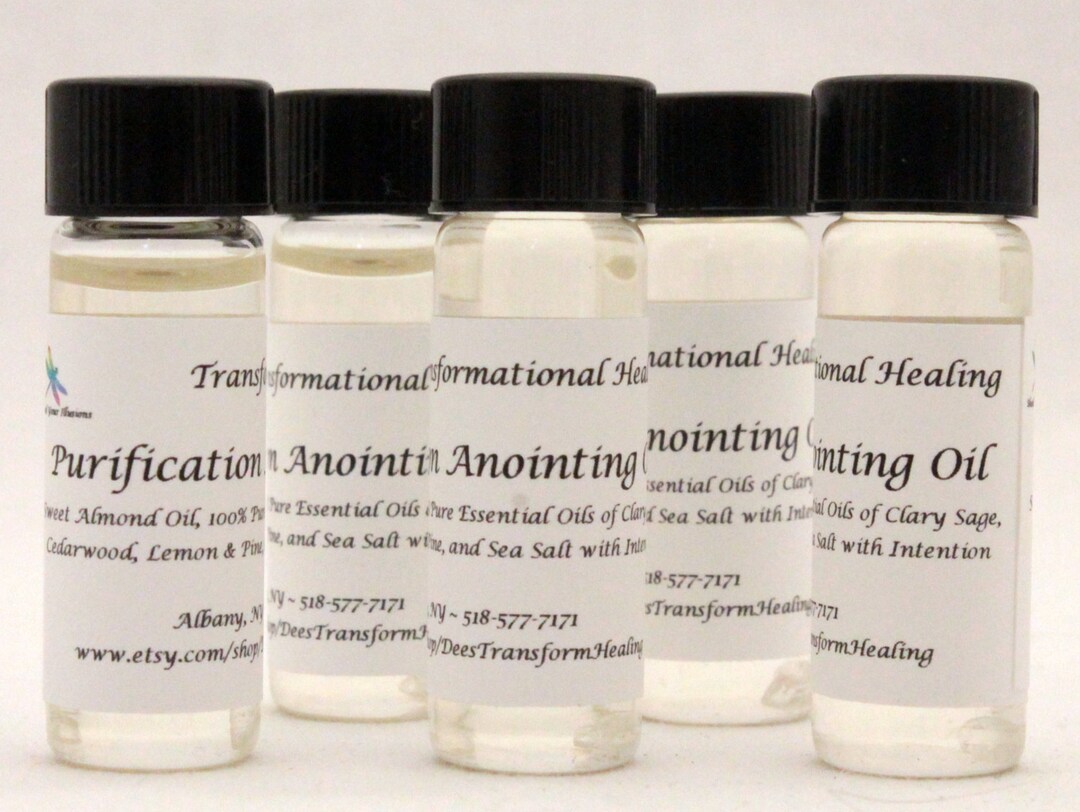 Purification Anointing Oil 1 Dram - Pagan Ritual Oil Meditation Journey ...
