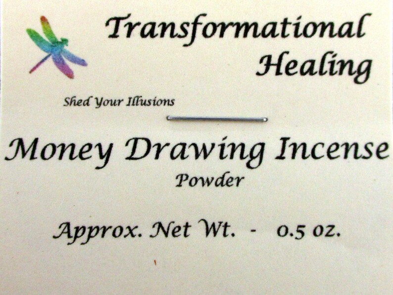 Money Drawing Incense Powder Prosperity Magic Wealth Spell | Etsy