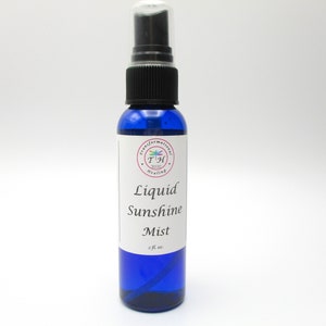 Liquid Sunshine Mist - Positive Energy Spiritual Purify Protection ...