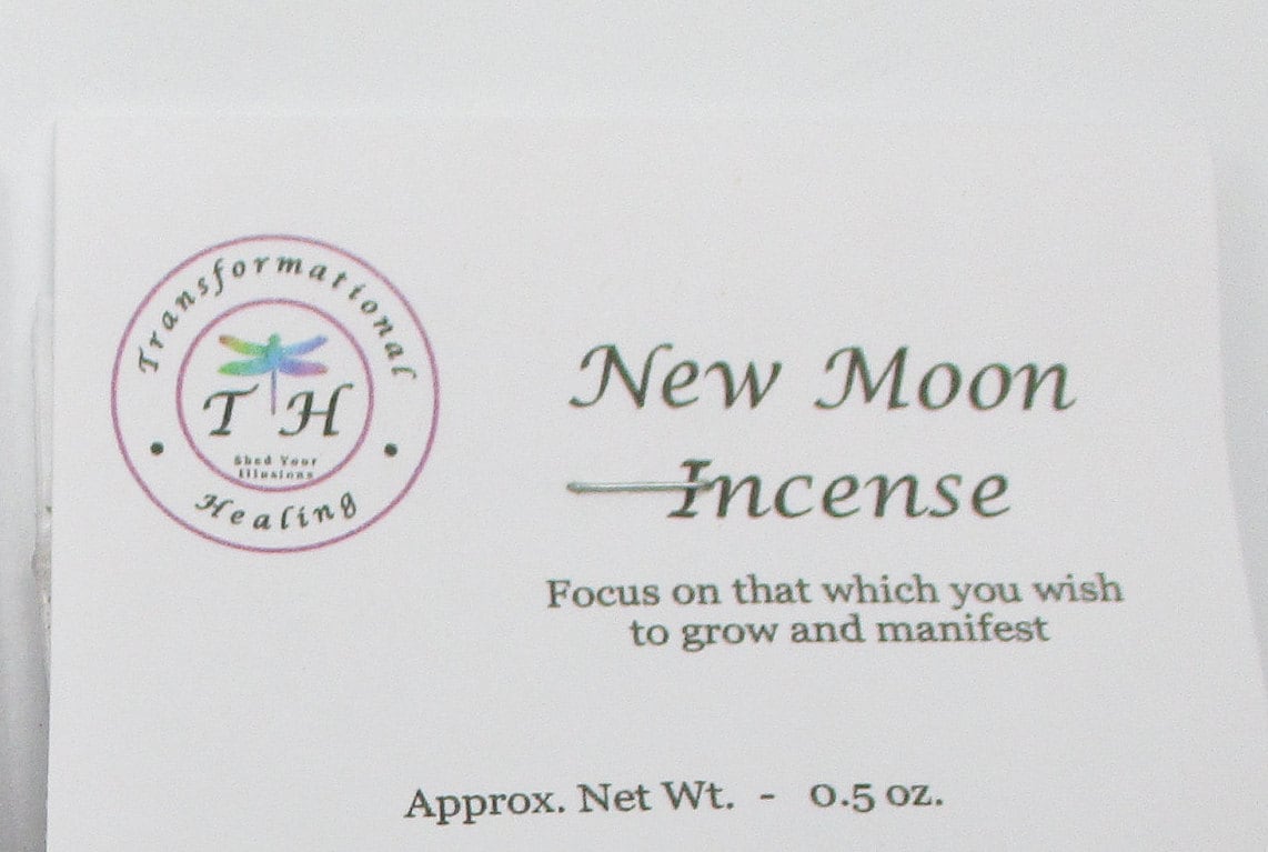 Moon Incense Set / Magical Moon Herbs Full Moon Incense & New - Etsy