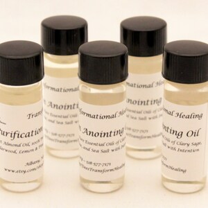 Purification Anointing Oil 1 Dram - Pagan Ritual Oil Meditation Journey ...