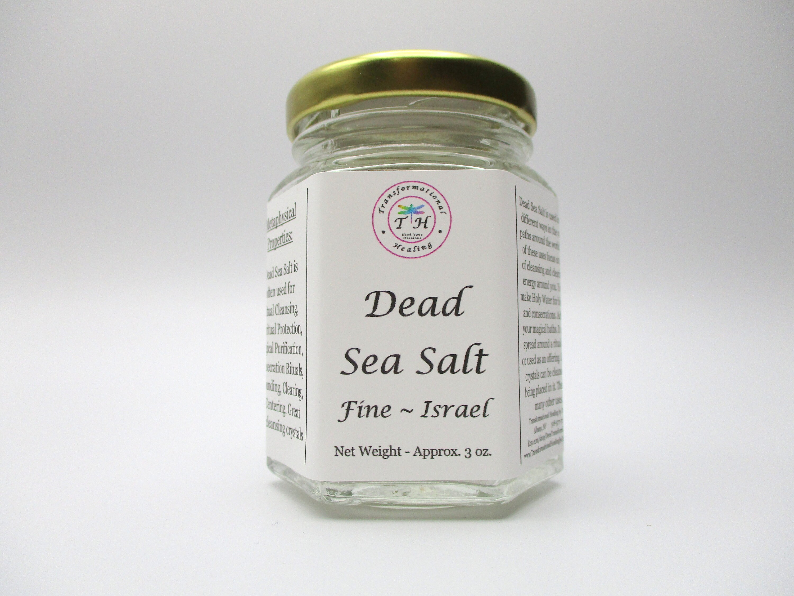 Dead Sea Salt Fine Salt From Israel Crystal Cleansing | Etsy