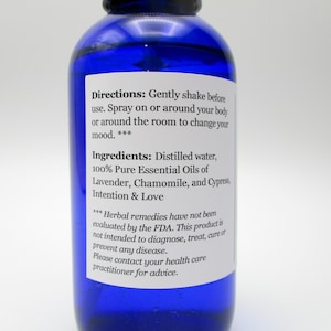 Calm Aromatherapy Spray - Calming Mist - Meditation Aid, Relaxation ...