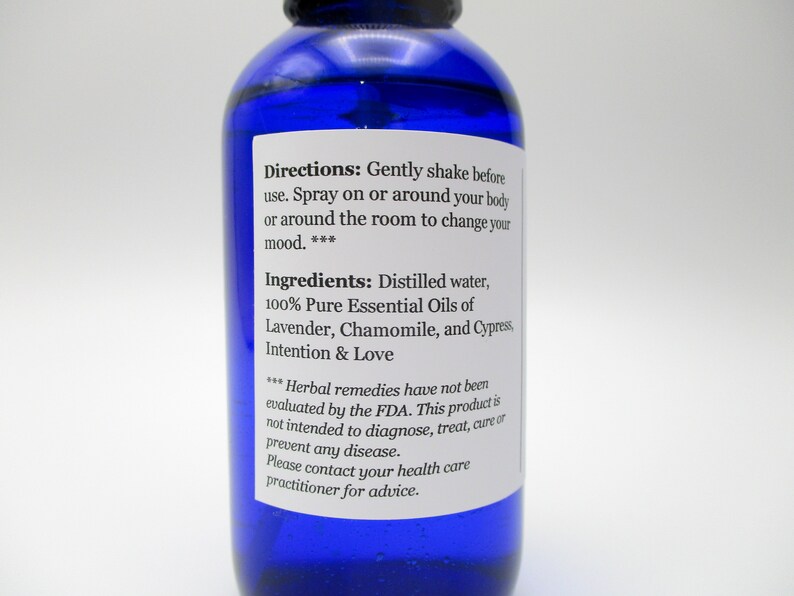 Calm Aromatherapy Spray - Calming Mist - Meditation Aid, Relaxation ...