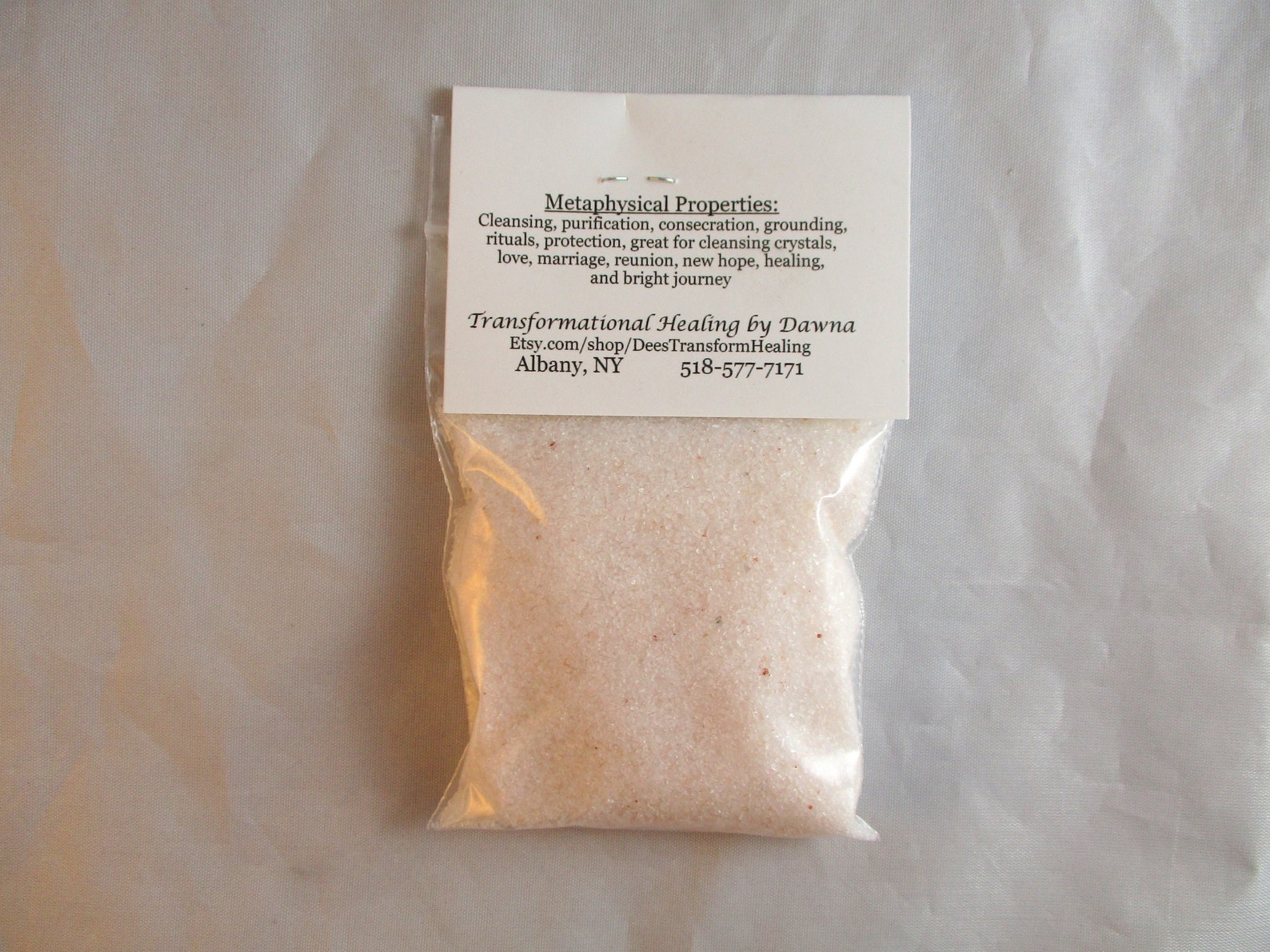 Himalayan Pink Salt - Sea Salt Fine Ground Food Grade, Spiritual ...
